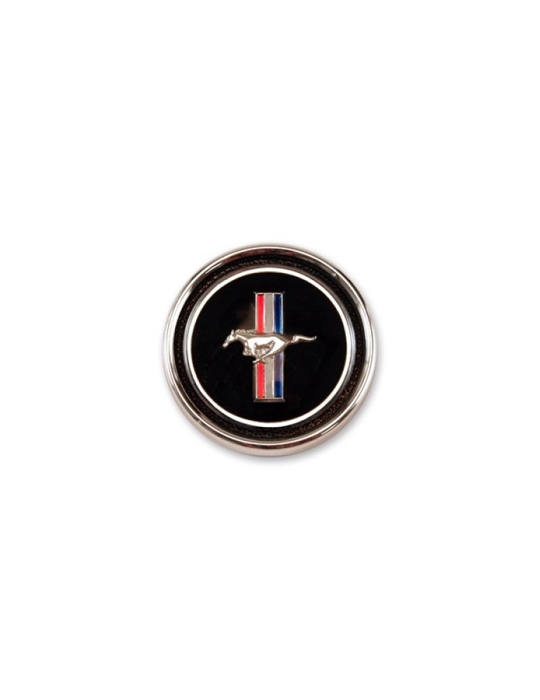 1967 - 68 Mustang Deluxe Dash Panel Emblem & Base